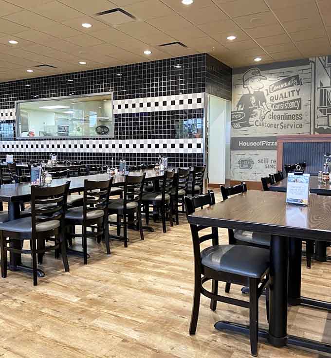 More room to spread out means you won't be eating elbow-to-elbow with strangers.