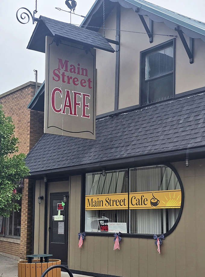 Main Street Cafe: Small-town cafe charm with patriotic flair&mdash;where the coffee's always hot, the welcome's always warm, and the gossip's always fresh.