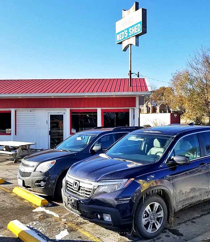 A full parking lot is always a good sign, especially when it's consistently full day after day.
