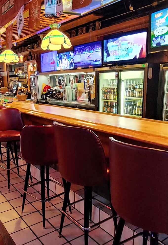 Belly up to the bar for the best seat in the house, where bartenders treat everyone like regulars.