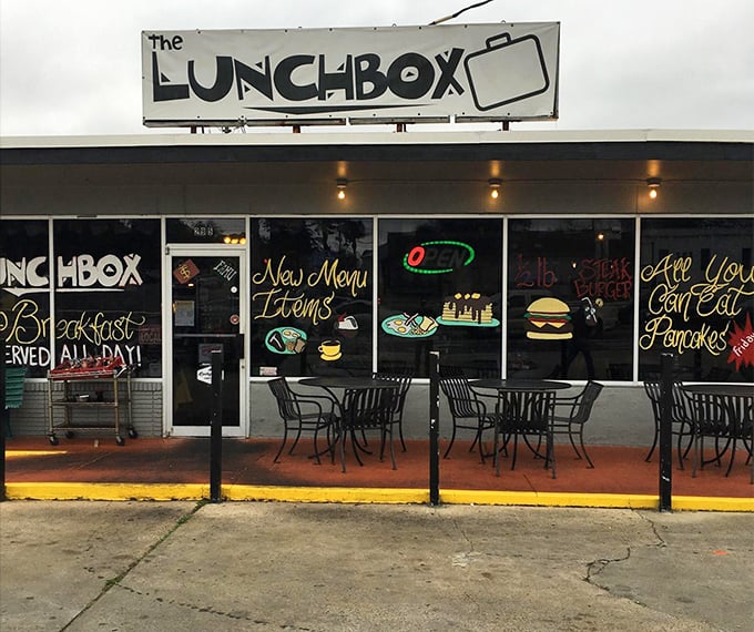 When weather permits, the outdoor seating offers a pleasant spot to enjoy your breakfast while watching Tallahassee go about its day.