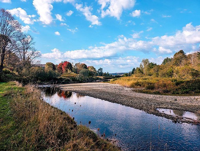 Stowe's pristine rivers and streams carve through the landscape, creating peaceful retreats and secret swimming holes.