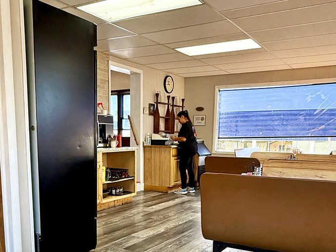 Staff move with the practiced efficiency that comes from years of turning simple ingredients into memorable meals.