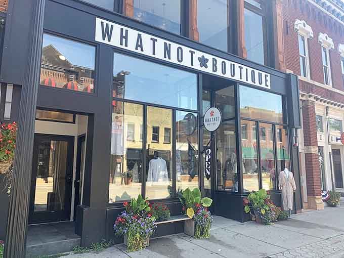 Whatnot Boutique's storefront promises the kind of curated shopping experience where every item has been chosen with actual thought and taste.
