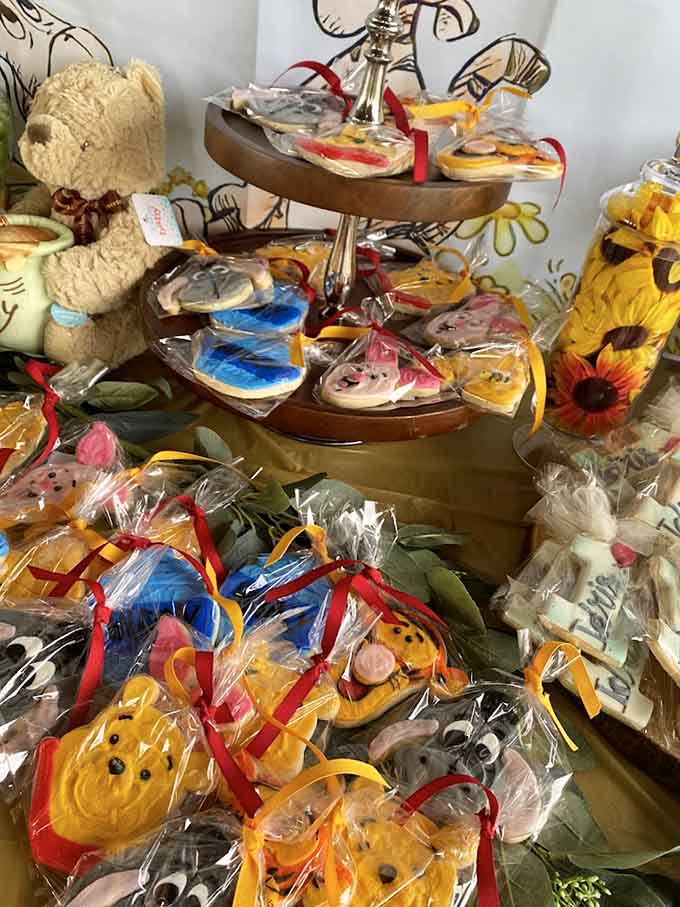 Whimsical character cookies bring smiles to faces of all ages, proving that dessert should always include a dose of fun.