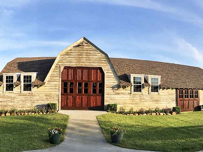 The Grand Belle's restored barn elegance proves that agricultural heritage can transform into something magical while honoring its roots.