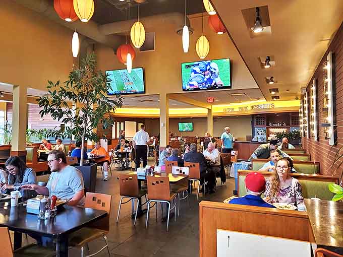 The diverse clientele reflects The Patio's universal appeal &ndash; a place where everyone from families to solo diners finds their happy place.