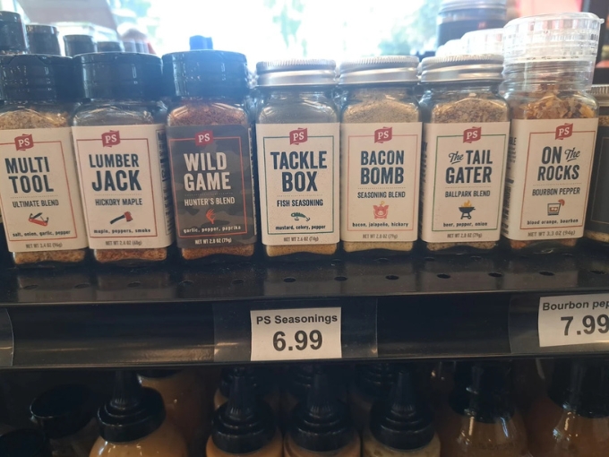 These aren't just seasonings, they're personality types in shaker form, "Tail Gater" and "Wild Game" speak to Vermont's outdoor spirit.