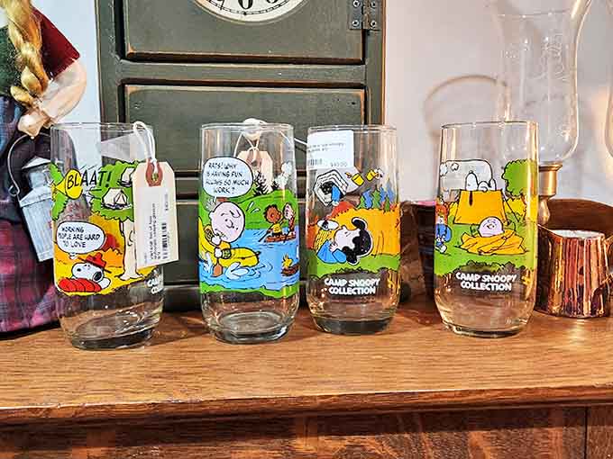 The Camp Snoopy collection &ndash; when McDonald's gave us actual glass treasures instead of plastic toys, and childhood happiness came supersized.