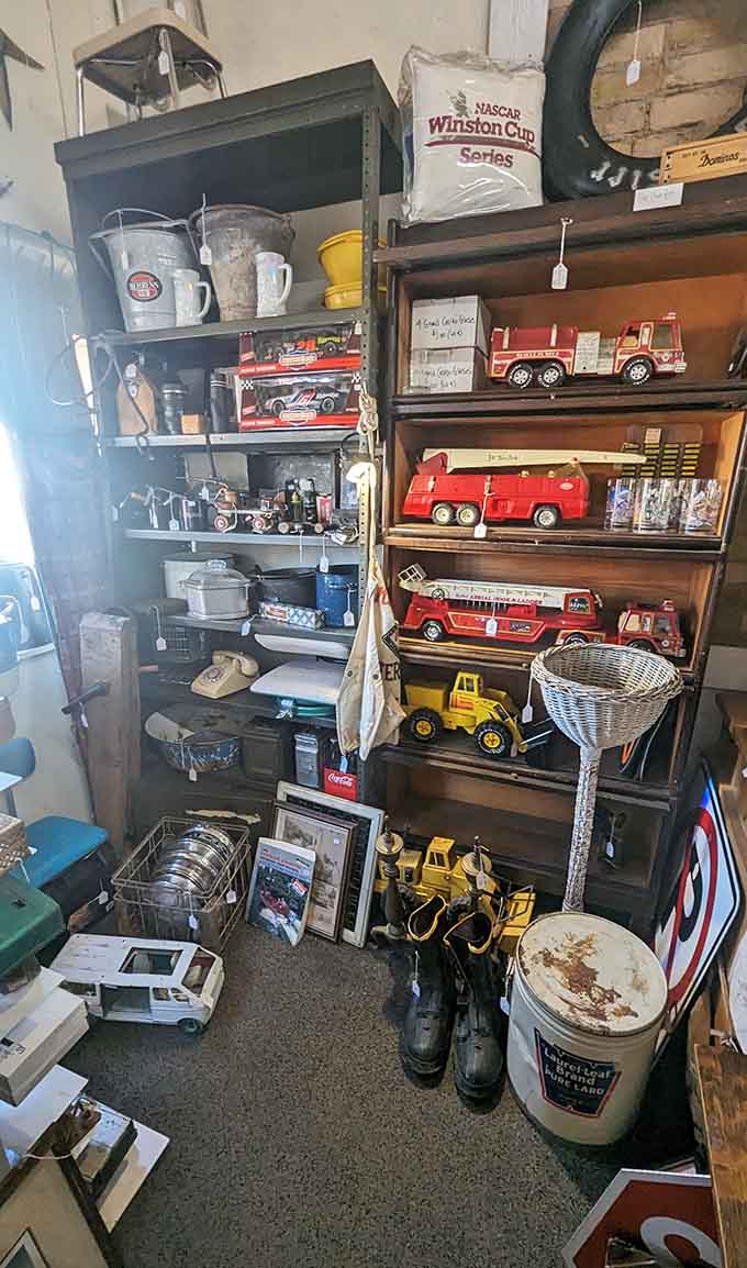 Collectible trucks and memorabilia prove that our fascination with vehicles isn't new, just the technology inside them.