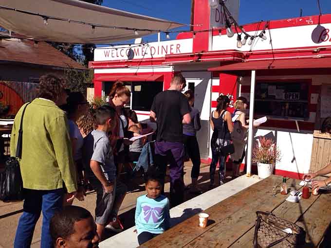 The line outside Welcome Diner is a badge of honor, proof that good food is always worth the wait.