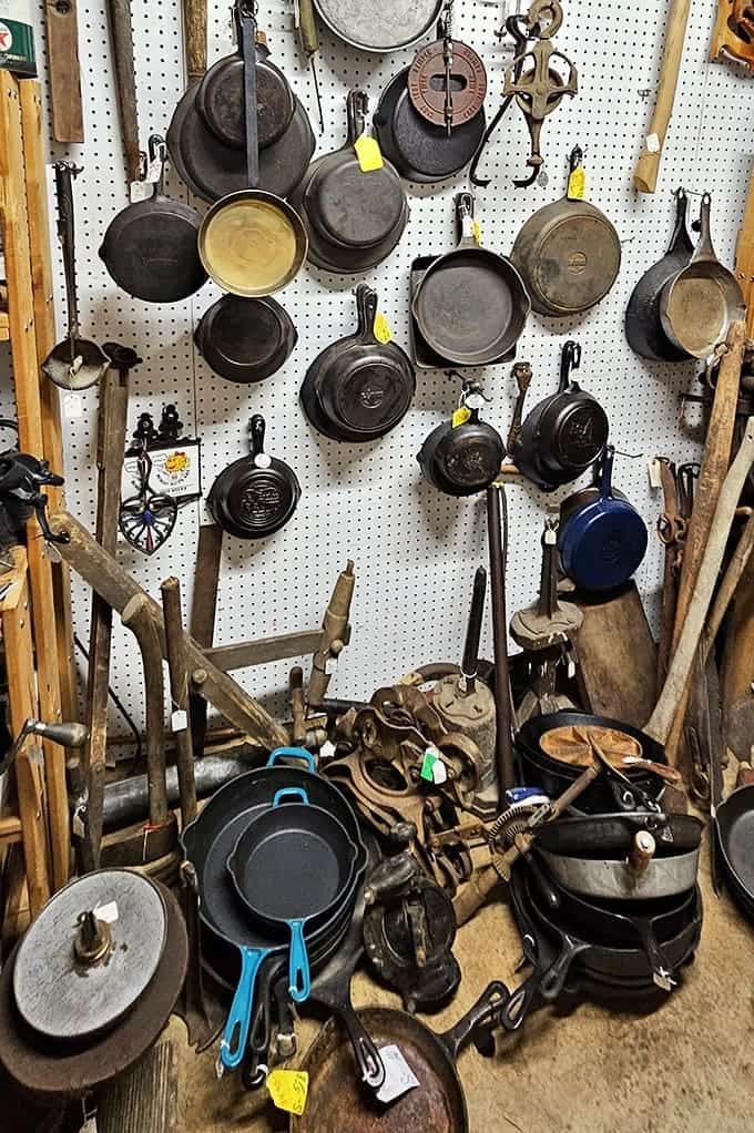 Cast iron cookware that has survived decades and could outlive us all &ndash; each pan seasoned with the flavors of countless family meals.