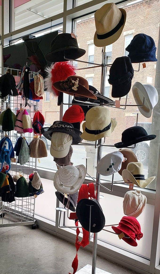 Hat heaven! From fedoras to sun hats, headwear for every occasion dangles like fashionable fruit ripe for picking.