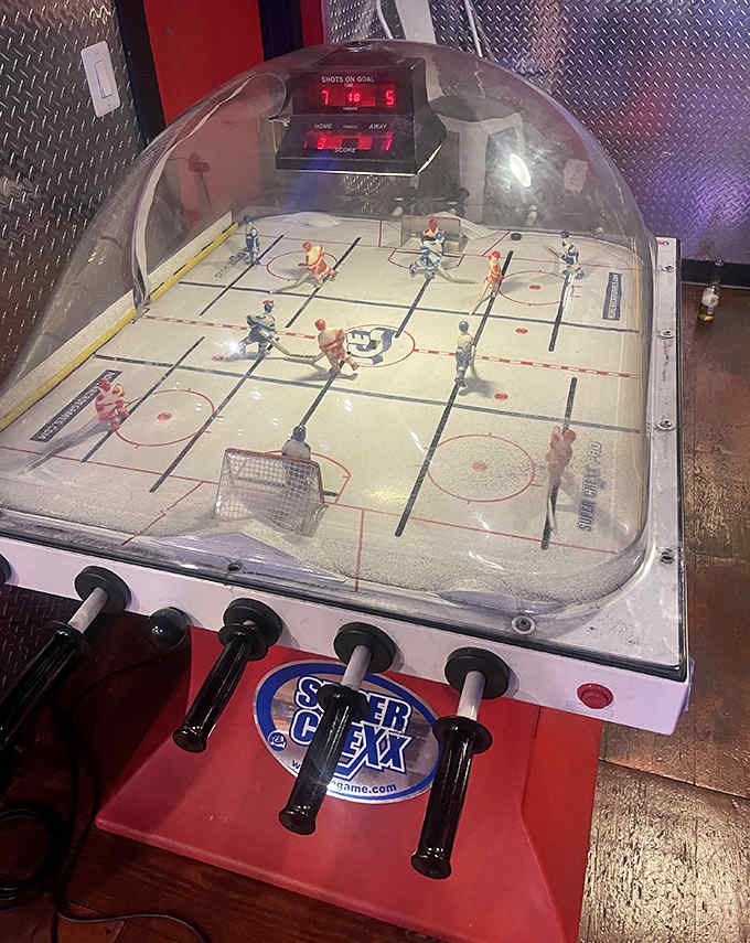 All the excitement of ice hockey without the ice, the skates, or the missing teeth – just pure competitive joy.