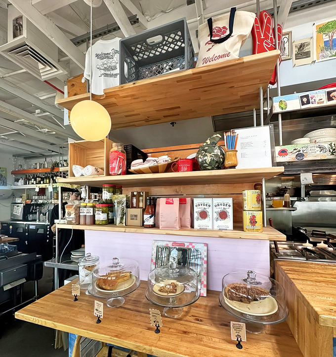 Merchandise and house-made goodies tempt you to take a piece of the Welcome experience home &ndash; resistance is futile.