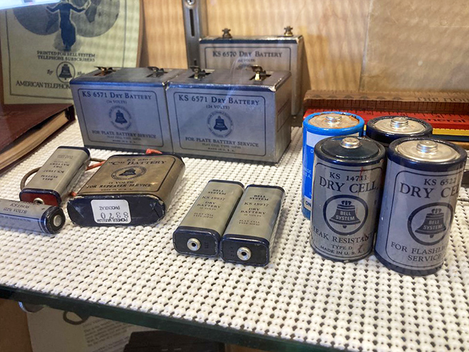 These vintage batteries powered communication before the era of frantically searching for an outlet in every coffee shop.