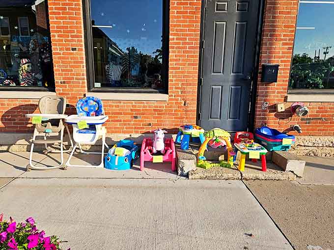 Yesterday's baby equipment becomes tomorrow's childhood memories &ndash; these gently used items ready for their second act in a new family's story.