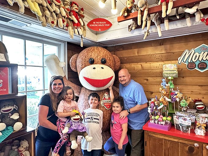 Families create lasting memories at the museum, where multiple generations can connect over these nostalgic handmade toys.