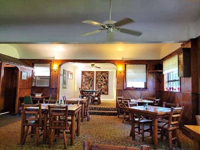 Rustic charm isn't manufactured here&mdash;it's been marinating in these wood-paneled walls for decades, aging like a fine wine.