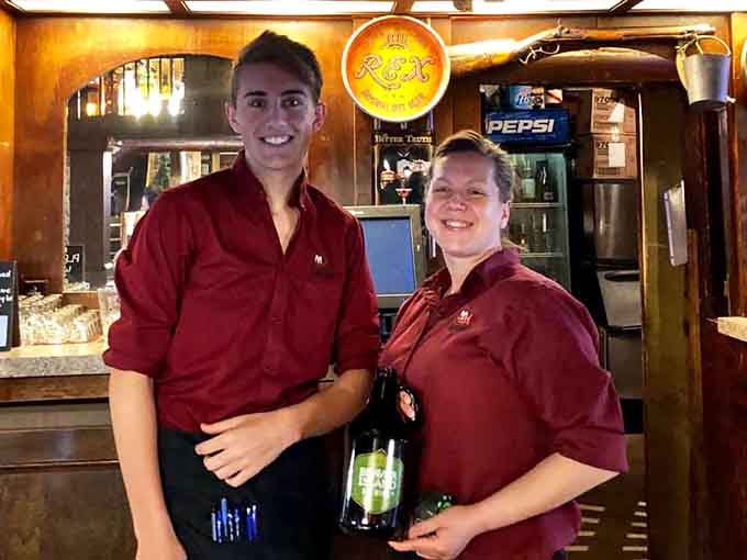 Friendly bartenders ready to serve you with genuine smiles make you feel like a regular even on your first visit.