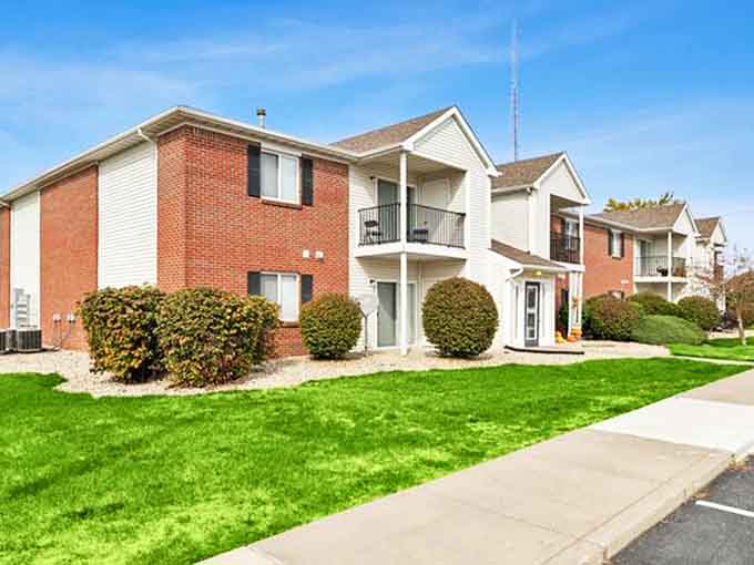 Modern apartments blend surprisingly well with Mount Cory's traditional aesthetic, offering newer residents a chance to join this close-knit community.