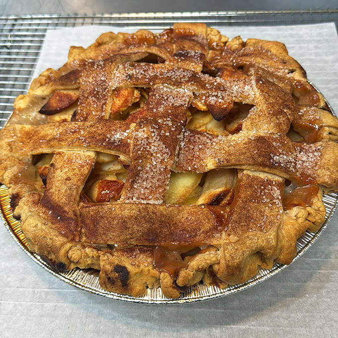 An apple pie so perfect it makes you question why all other apple pies have been lying to you your entire life.