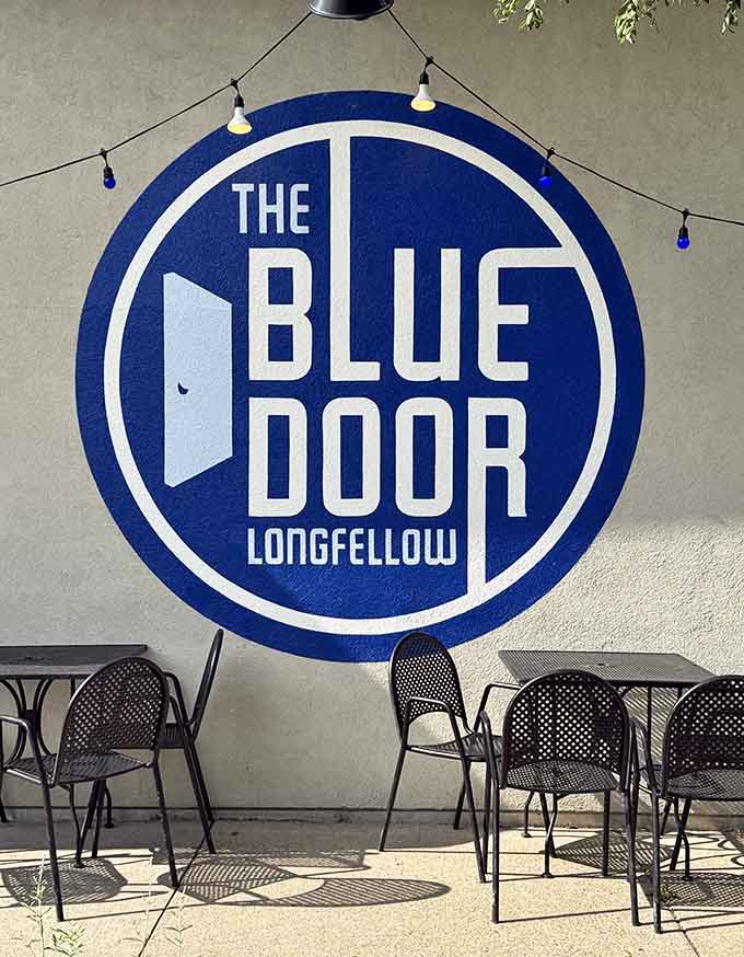 The Blue Door logo has become synonymous with quality pub food and those legendary cheese curds everyone can't stop talking about.