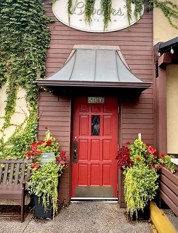 That welcoming entrance promises good things await inside, and it absolutely delivers on that promise.