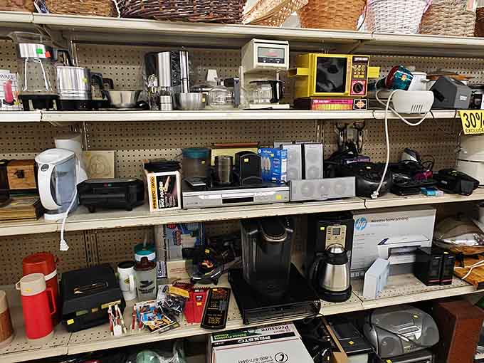 Vintage appliances that actually worked without needing software updates or Wi-Fi connections, imagine that concept in today's world of planned obsolescence.