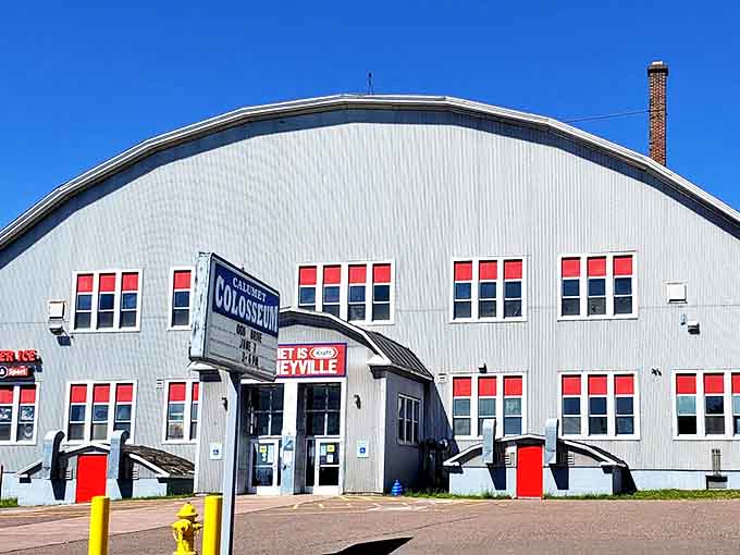 Calumet Colosseum: North America's oldest indoor ice arena still echoes with hockey cheers, a tradition brought by Canadian miners over a century ago.