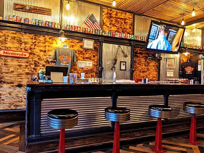 Where decisions are made and orders placed &ndash; the gateway to a world of smoke-kissed delights awaiting just beyond.