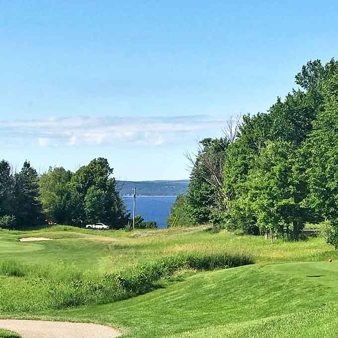 Crooked Tree Golf Club offers fairways with views so distracting they've probably added strokes to countless scorecards over the years.