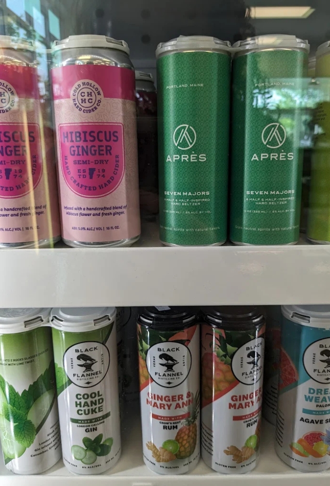 The craft beverage cooler, where mainstream sodas fear to tread and small-batch creations with clever names reign supreme.