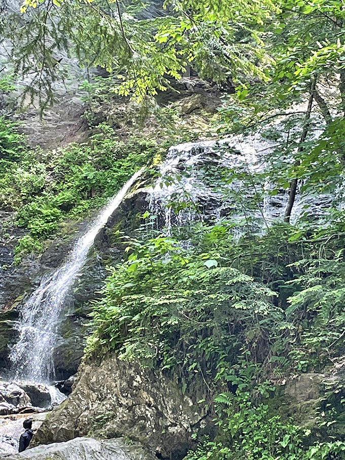 A different angle reveals the falls' secret personality &ndash; like meeting someone new and discovering they're even more interesting than you thought.