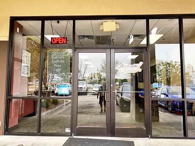 The portal to pleasure &ndash; cross this threshold and abandon all diet plans, ye who enter here.