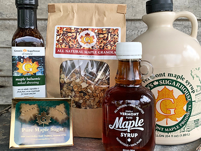 Green's Sugarhouse products showcase Vermont's liquid gold tradition, where maple transforms from tree sap to culinary treasure.
