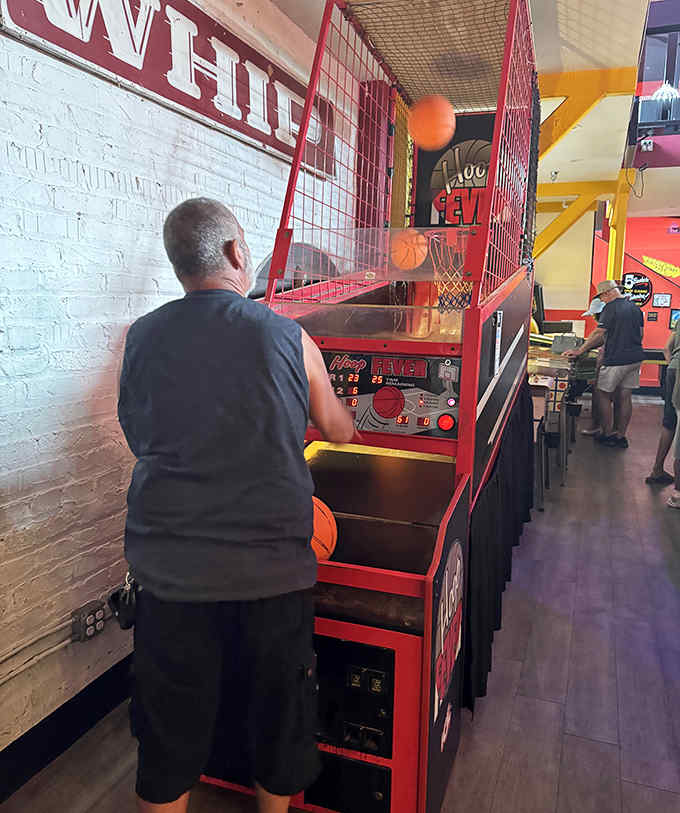 Basketball distilled to its essence – you, a ball, a hoop, and the ticking clock of opportunity counting down your shot at glory.