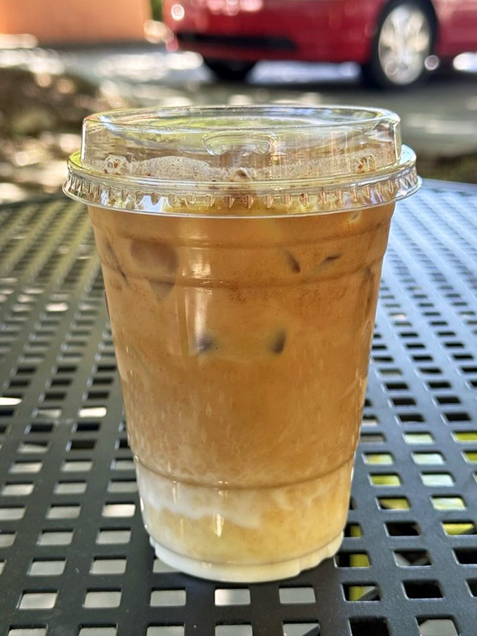 An iced horchata latte that makes Arizona's summer heat feel like a small price to pay &ndash; creamy, cinnamon-spiced perfection in a cup.