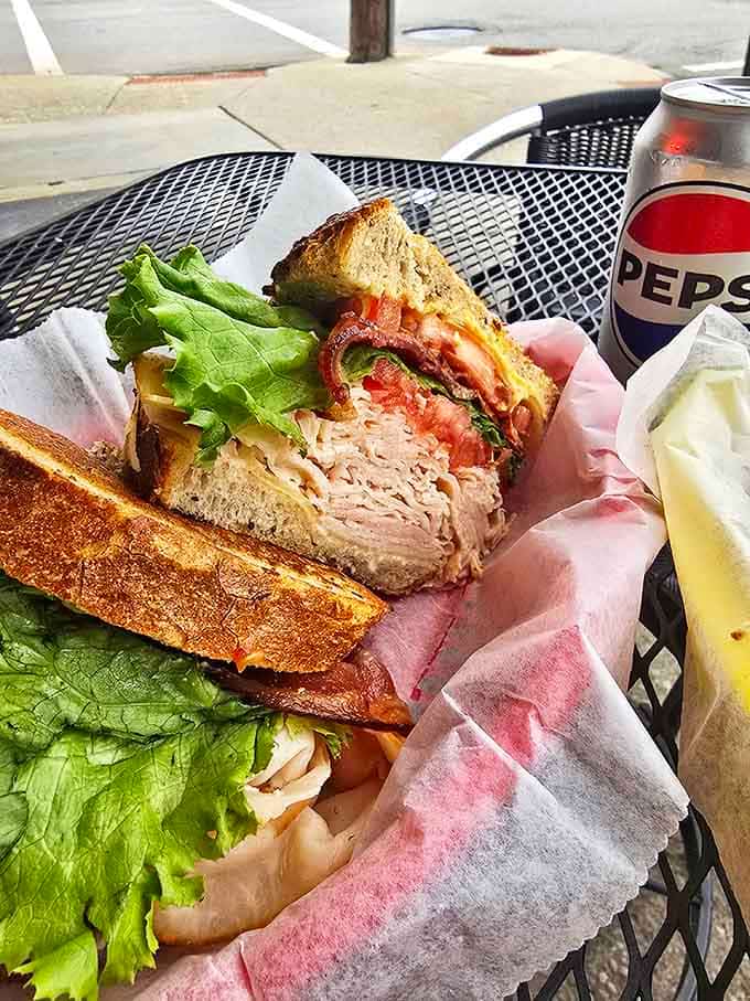 Fresh-roasted turkey, crisp lettuce, and all the fixings &ndash; proof that sometimes the classics are classics for very good reasons.