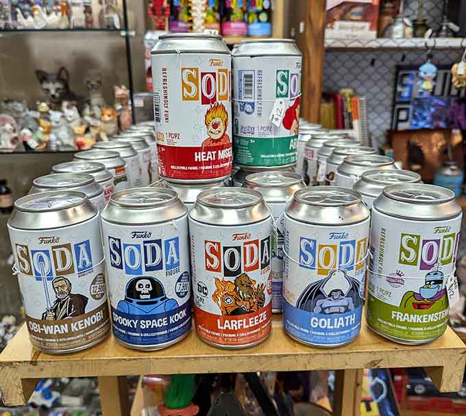 Funko Soda cans bring modern collecting culture to the party, because nostalgia isn't just about the past anymore.