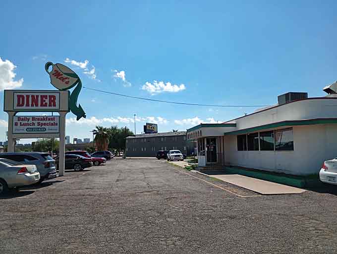 The parking lot stays busy because word has spread&mdash;this unassuming diner serves some of the best comfort food in Phoenix.