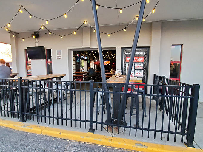 The outdoor patio offers a breath of fresh Minnesota air with your meal&mdash;a coveted spot during those precious summer months.