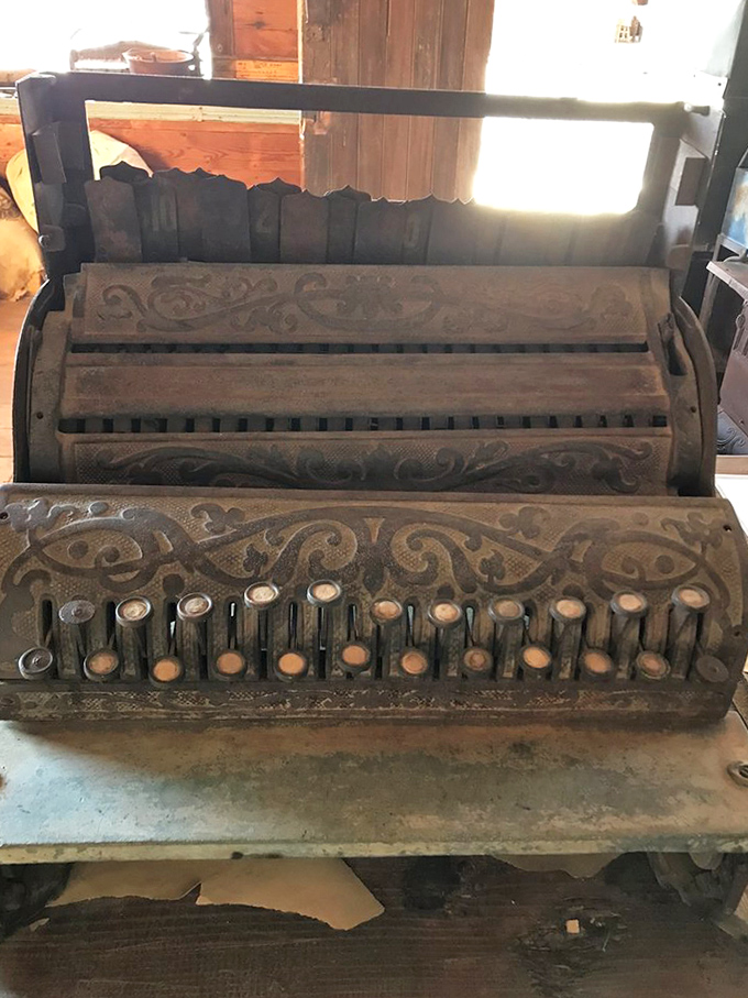 This isn't just an antique cash register &ndash; it's a mechanical poem to commerce. Every transaction recorded with satisfying bells and mechanical precision.
