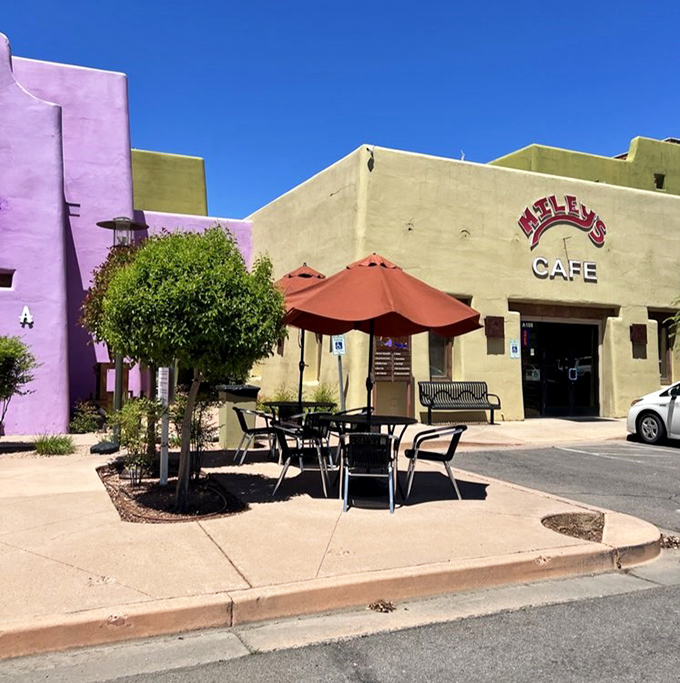 The outdoor patio offers desert dining perfection &ndash; where every meal comes with a side of Arizona sunshine.