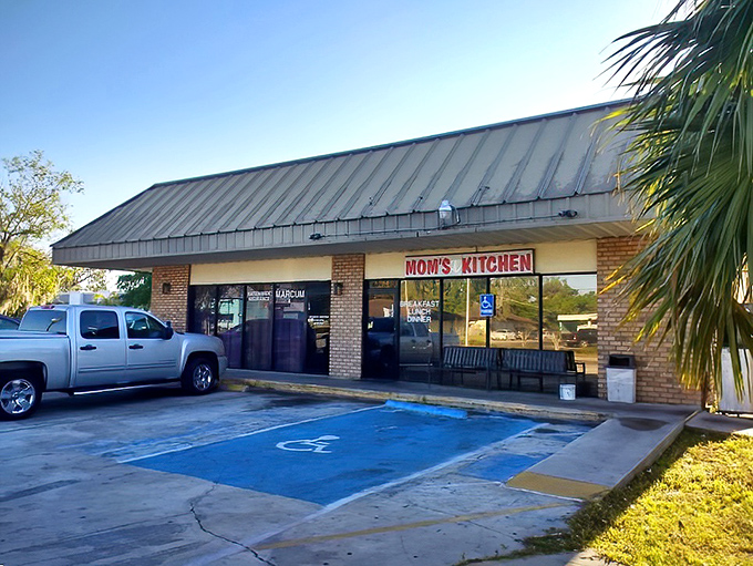 The parking lot might not look like much, but those in the know recognize it as the gateway to one of Okeechobee's most beloved culinary institutions.