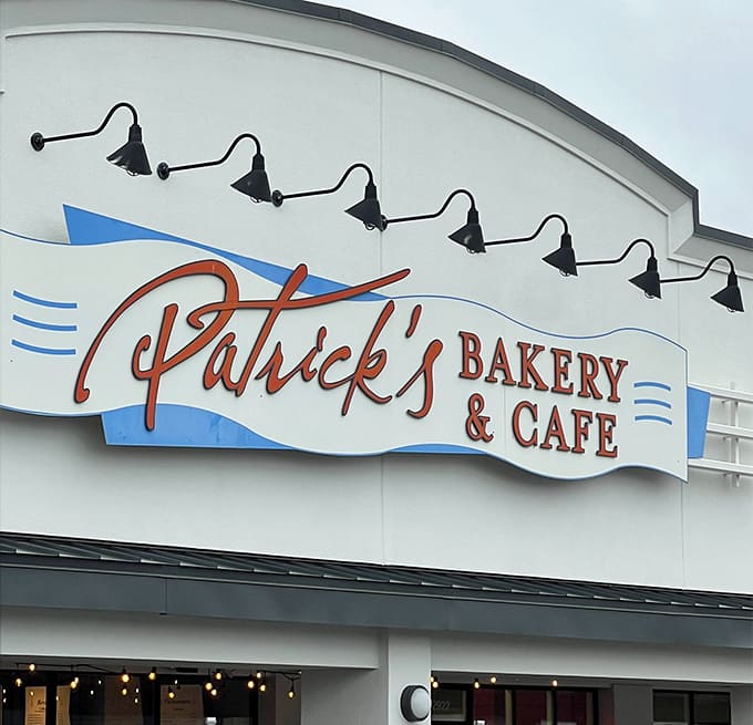 That swooping script on the sign promises French delights inside, and unlike most promises, this one actually delivers every time.