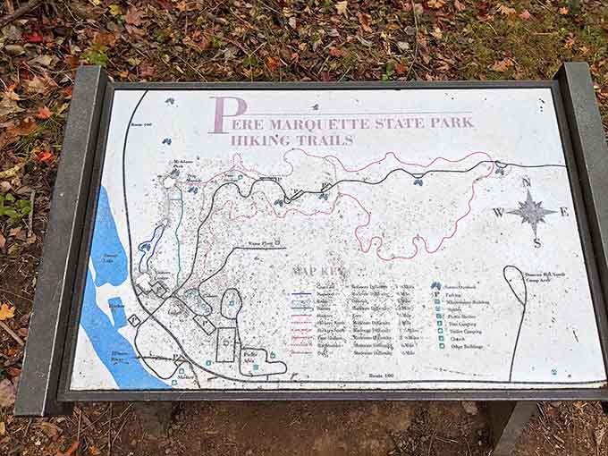 Not all who wander are lost, but this detailed trail map ensures you'll find your way to the park's most spectacular vistas.