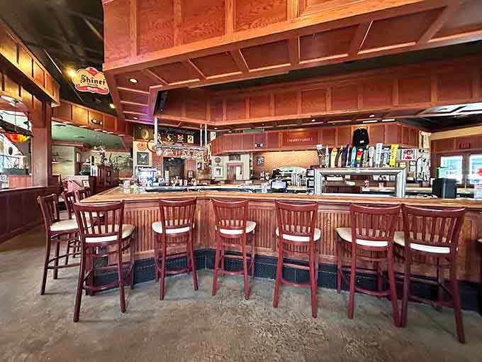 A well-stocked bar ready to pour whatever suits your mood, from craft beers to classic cocktails and everything between.