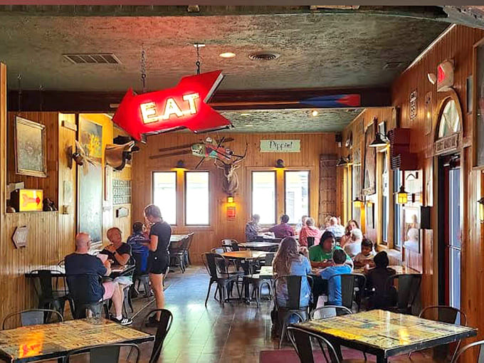 The dining room fills with folks who know good food when they taste it, creating that comfortable buzz of happy customers.