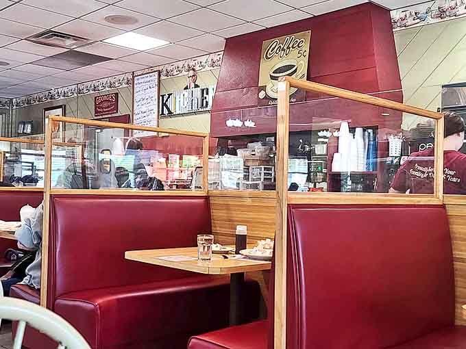 These booths have witnessed countless conversations, celebrations, and first dates over decades of faithful service.